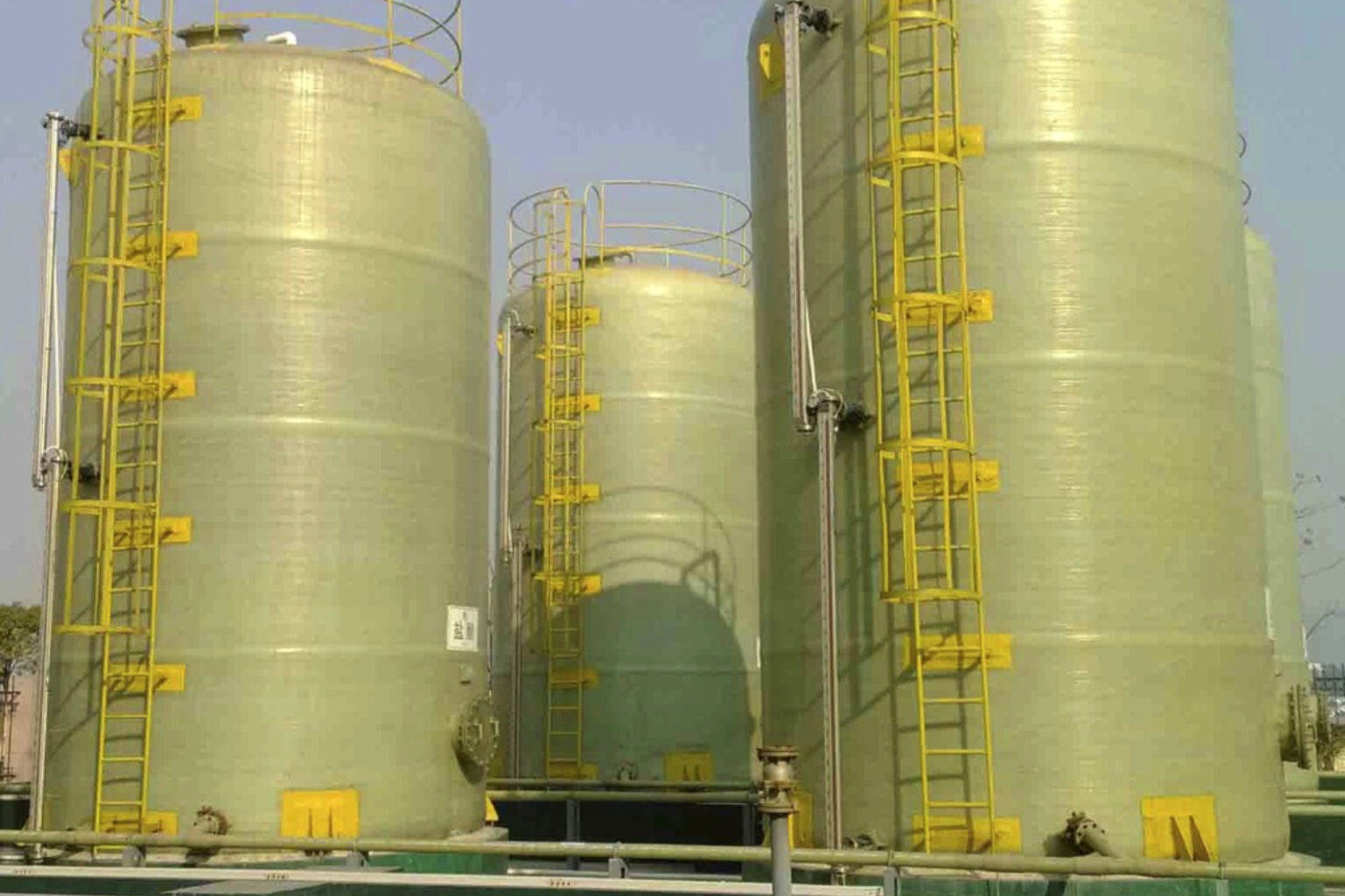 FRP Chemical Tanks - The Front JSC - Leading FRP Manufacturer In Vietnam