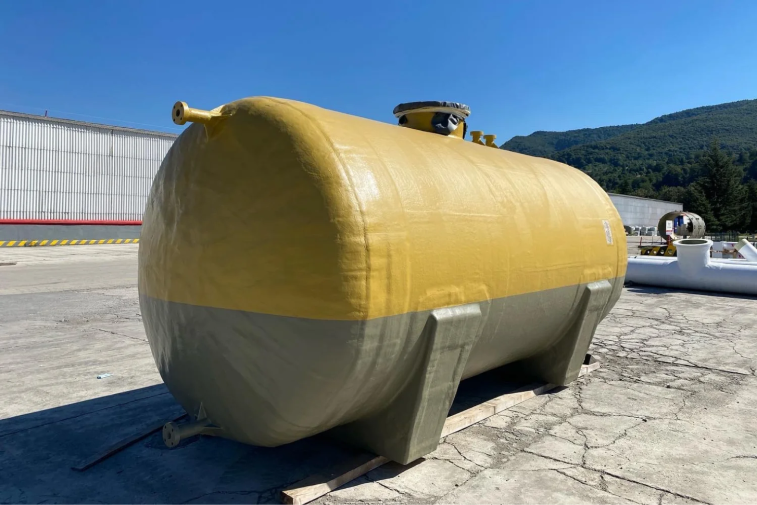 FRP Petroleum Tanks - The Front JSC - Leading FRP Manufacturer In Vietnam